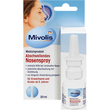 Abschwellendes Nasenspray, 20 ml by Mivolis – VivaVoss