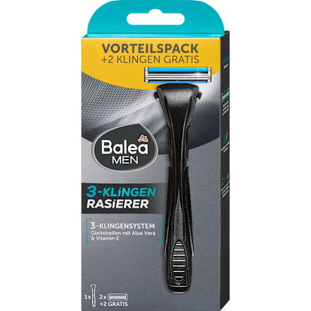 Razor 3-blade value pack, 1 piece by Balea MEN – VivaVoss